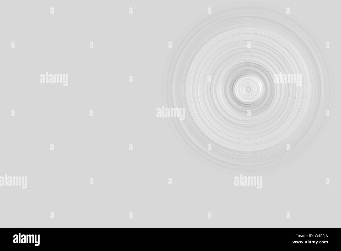 Abstract dynamic gray circle spin on white background Stock Photo - Alamy