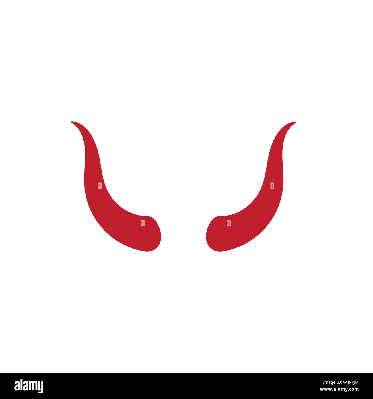 Devils Horns Cut Out Stock Images & Pictures - Alamy
