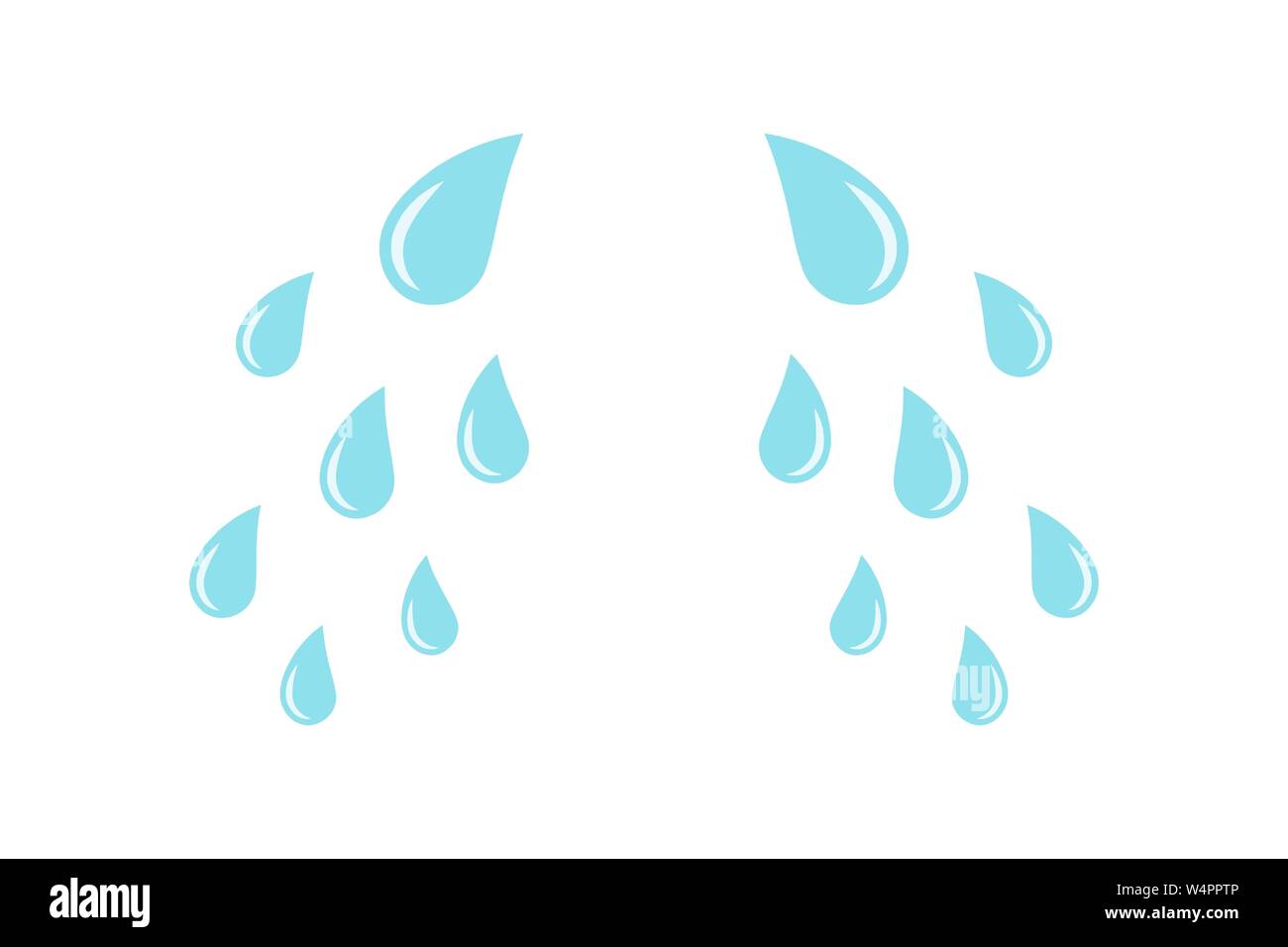 Cartoon Water Droplet High Resolution Stock Photography and Images - Alamy