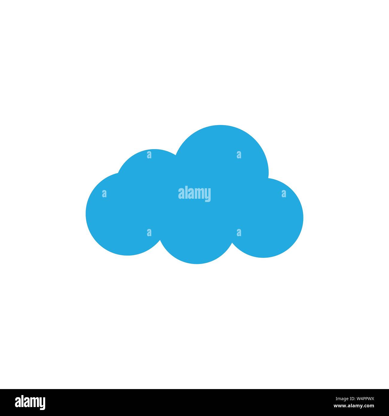 Cloud template vector icon illustration design Stock Vector Image & Art ...