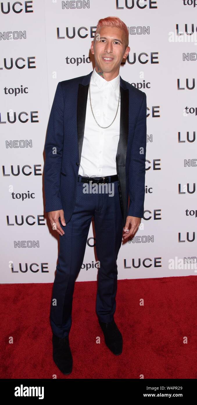 New York, NY, USA. 24th July, 2019. JC Lee at arrivals for LUCE ...