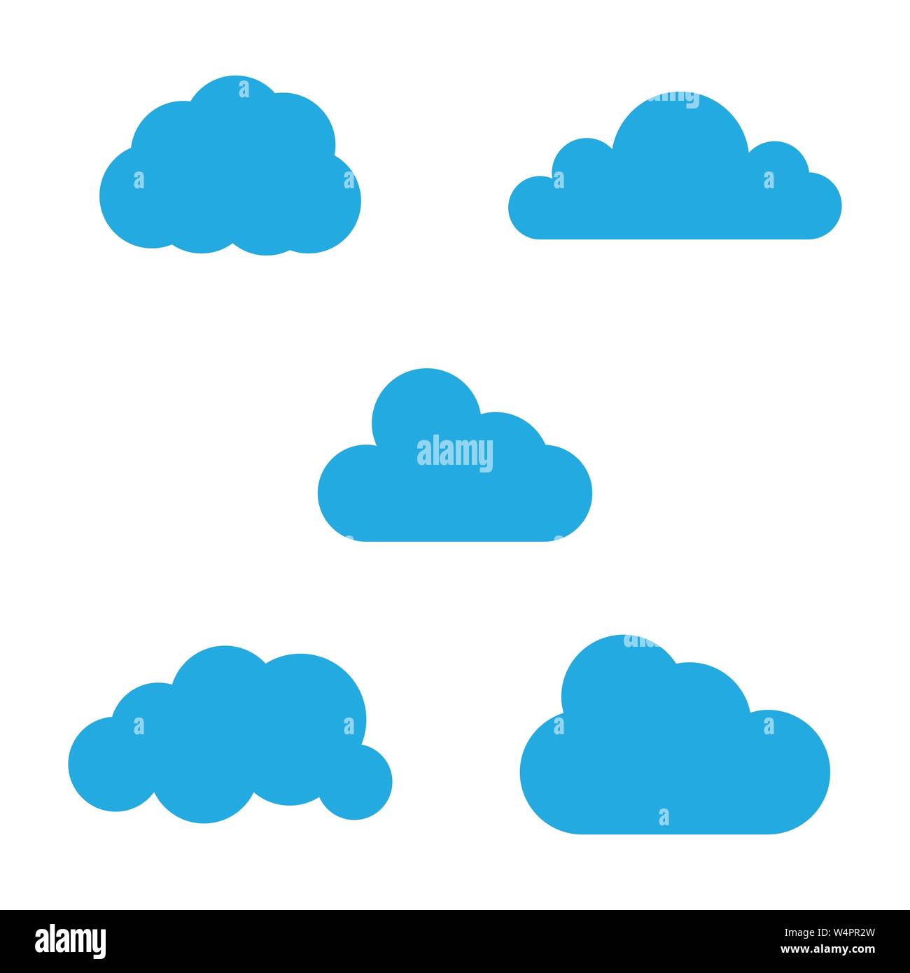 Cloud template vector icon illustration design Stock Vector Image & Art ...