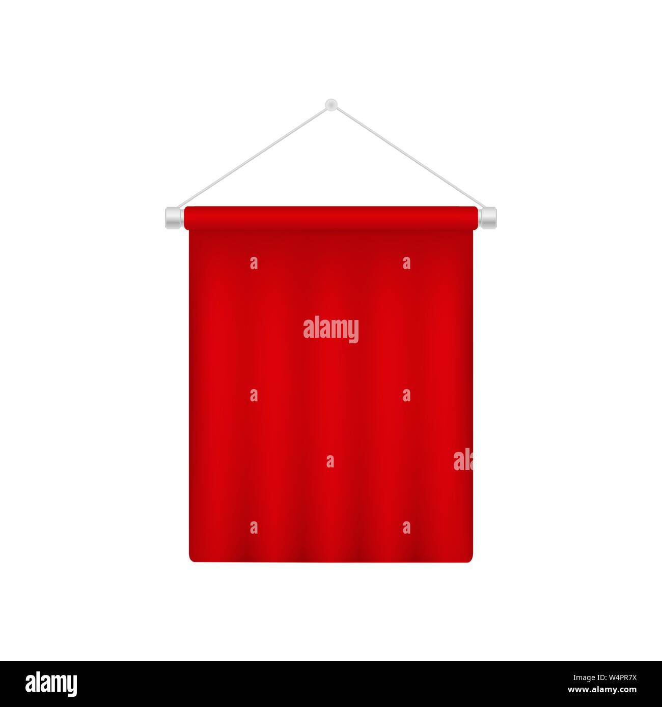 Hanged flag Stock Vector Images - Alamy