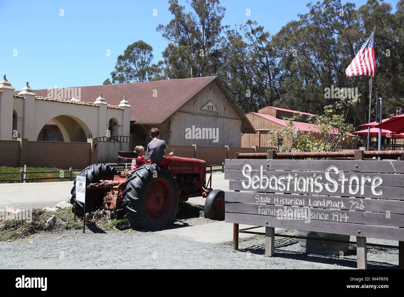 Cambria, California, USA. 30th June, 2019. The Sebastian Store is a ...