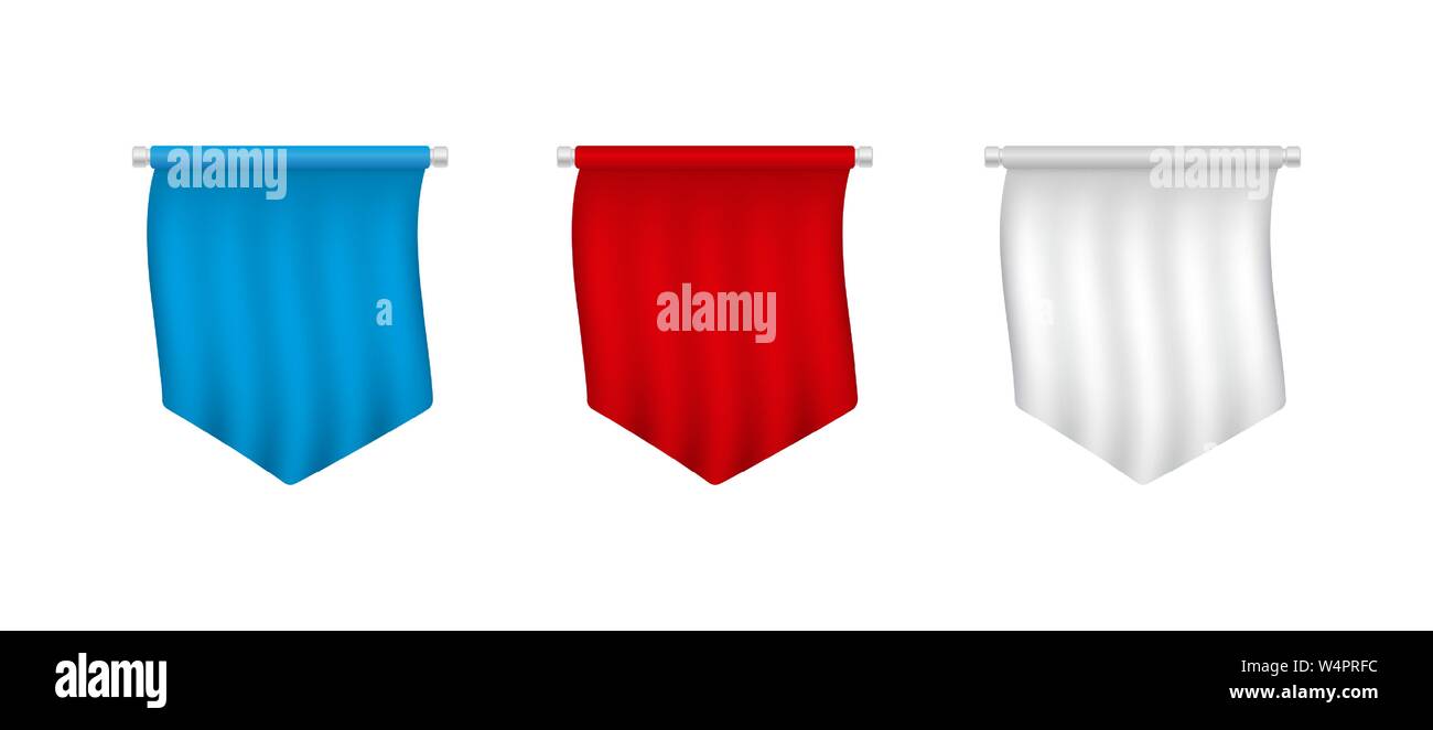 Football pennant Stock Vector Images - Alamy