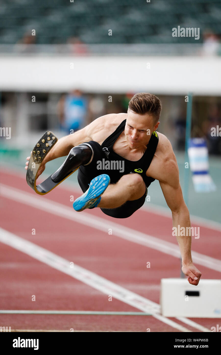 Markus Rehm (GER), July 21, 2019 - Athletics : Men's Long Jump T64 ...