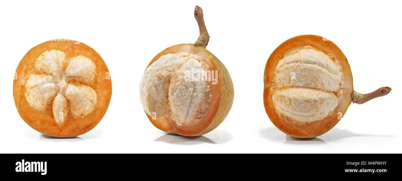sentul or sentol fruit on white background Stock Photo - Alamy