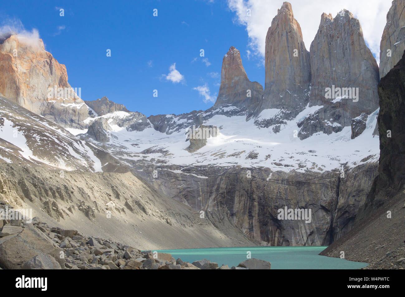 North tower of paine hi-res stock photography and images - Alamy
