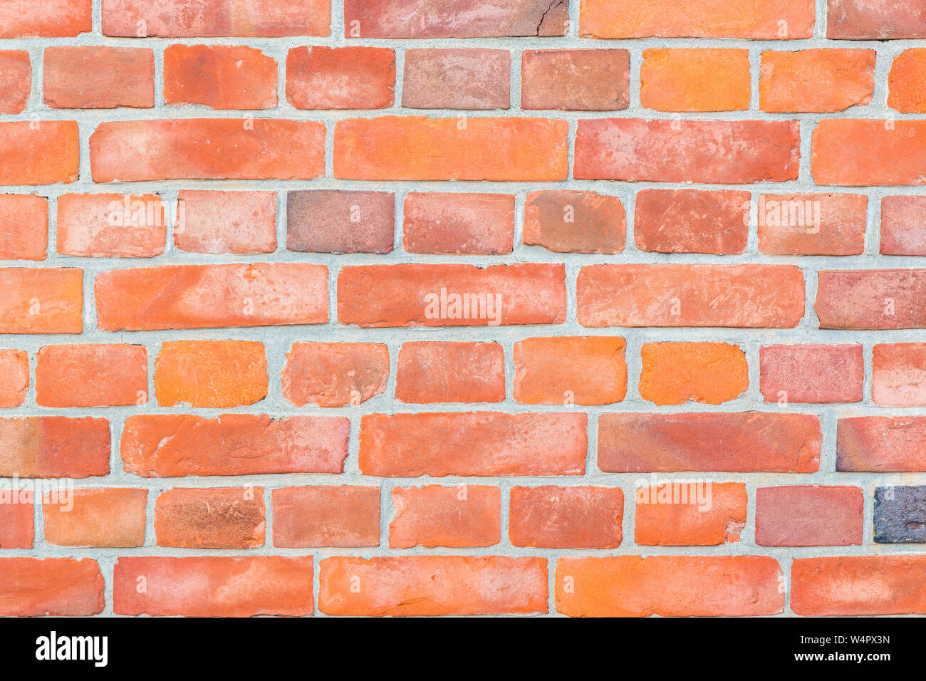 Traditional ancient red brick wall texture background Stock Photo - Alamy