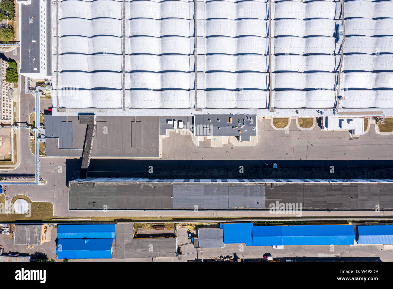 Warehouse Exterior Aerial