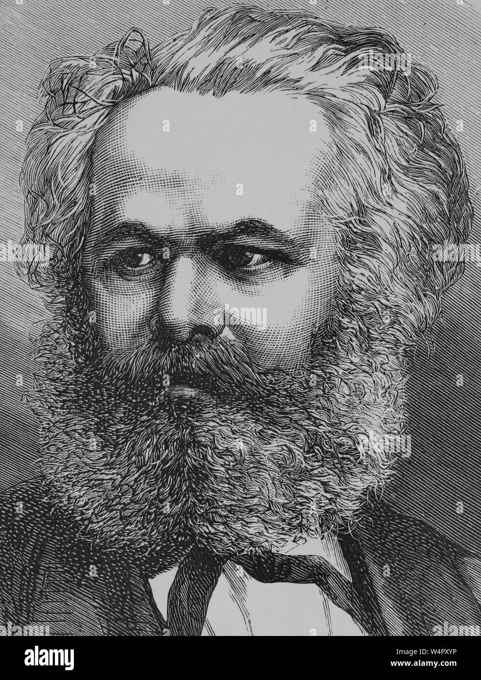 Karl Marx (1818-1883). Filósofo, economista, sociólogo, periodista ...