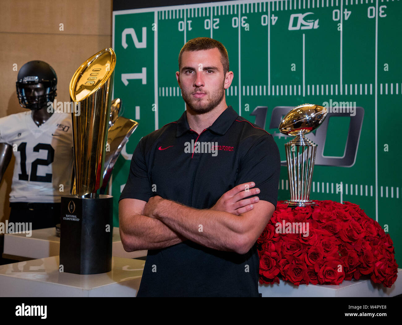 Hollywood, CA. 24th July, 2019. Stanford Cardinal linebacker Casey ...