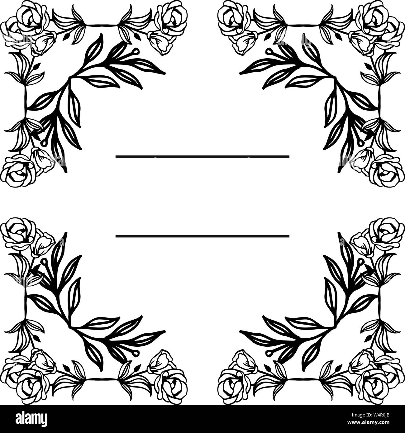 Template of card, various shape frame, for design banners, poster ...