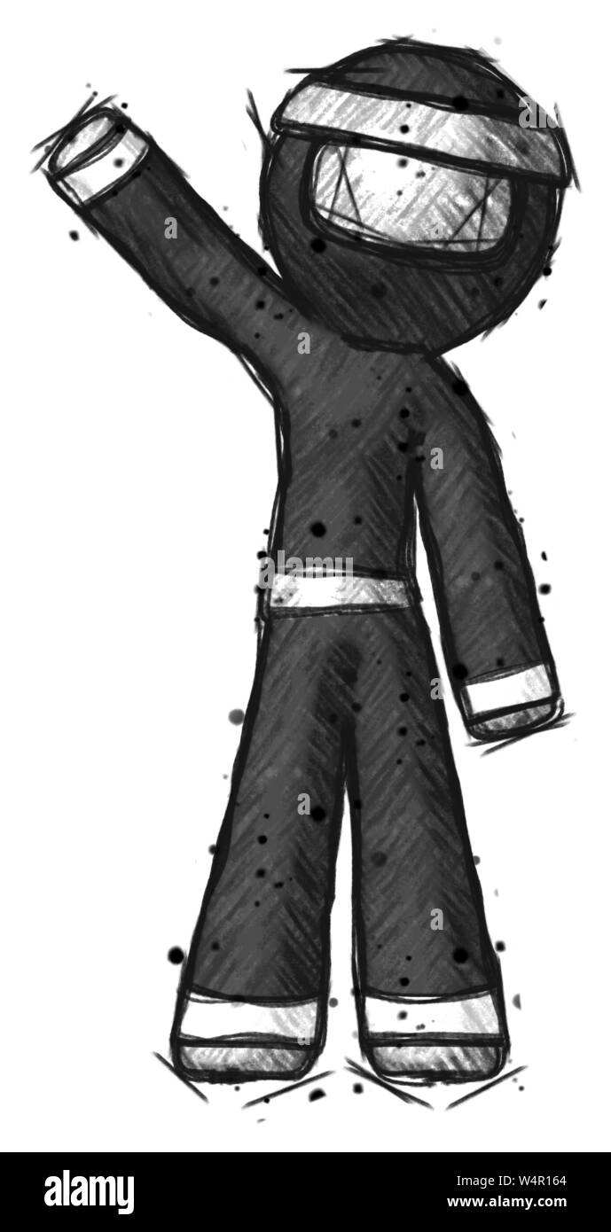 Warrior greetings Black and White Stock Photos & Images - Alamy
