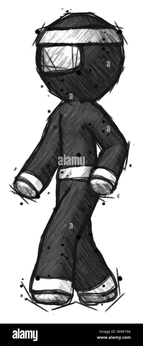 Striding front Black and White Stock Photos & Images - Alamy