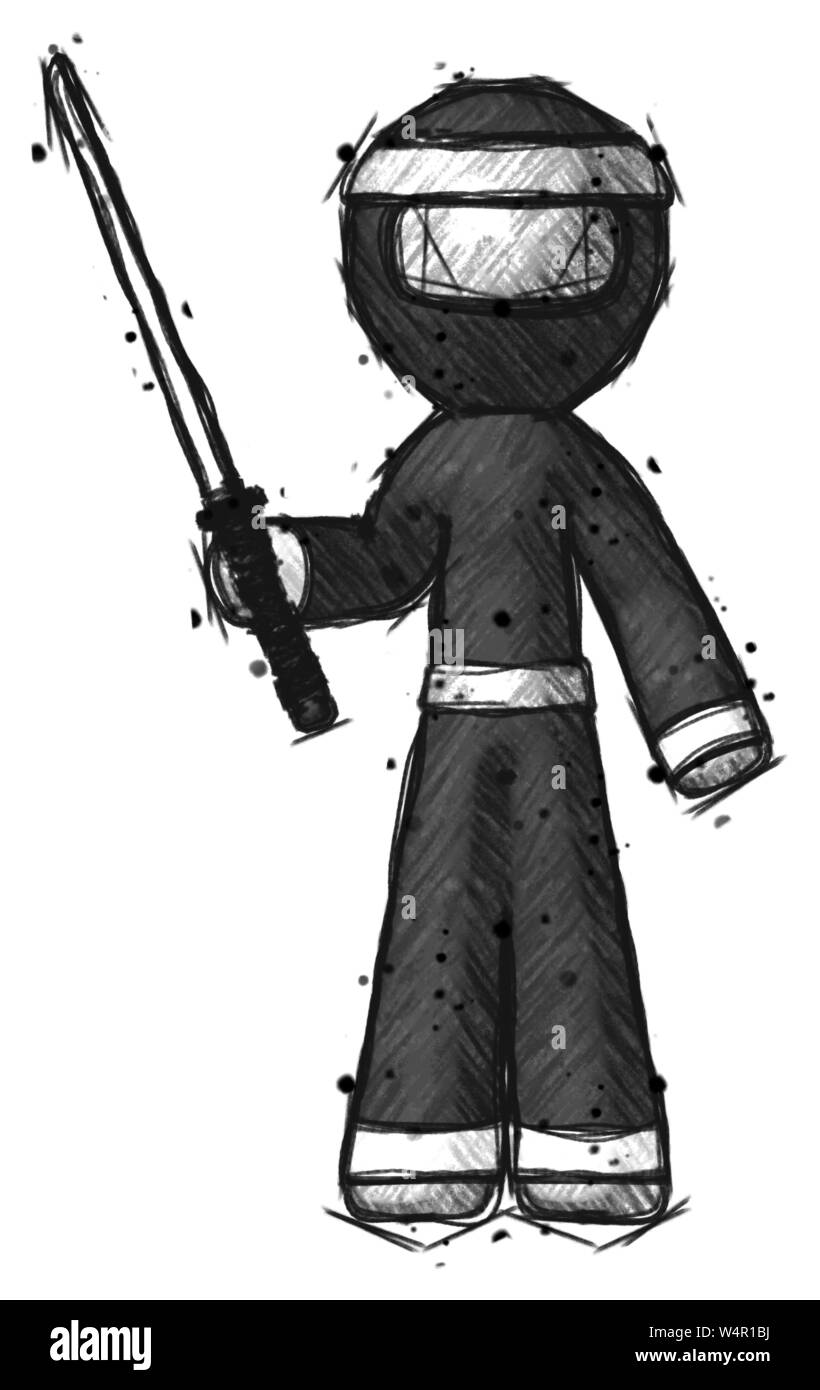 How To Draw A Ninja Warrior