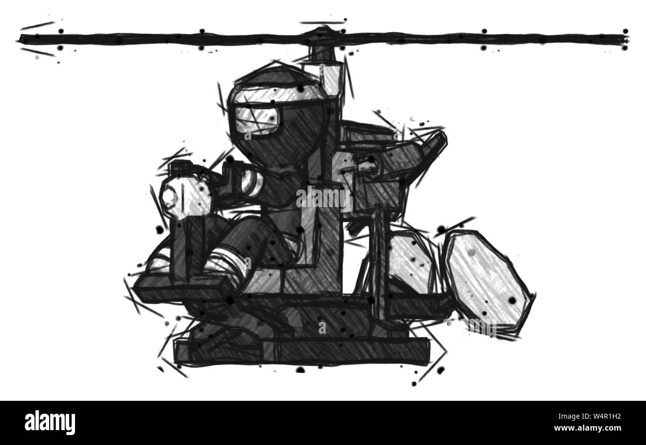 View aircraft line art drawing hi-res stock photography and images - Alamy