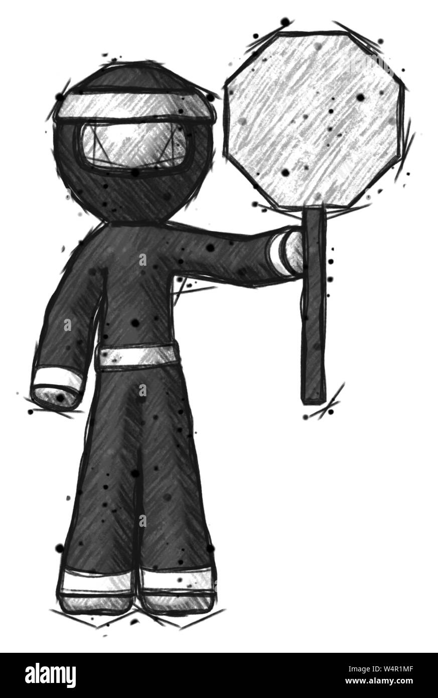 Stop stroke Black and White Stock Photos & Images - Alamy