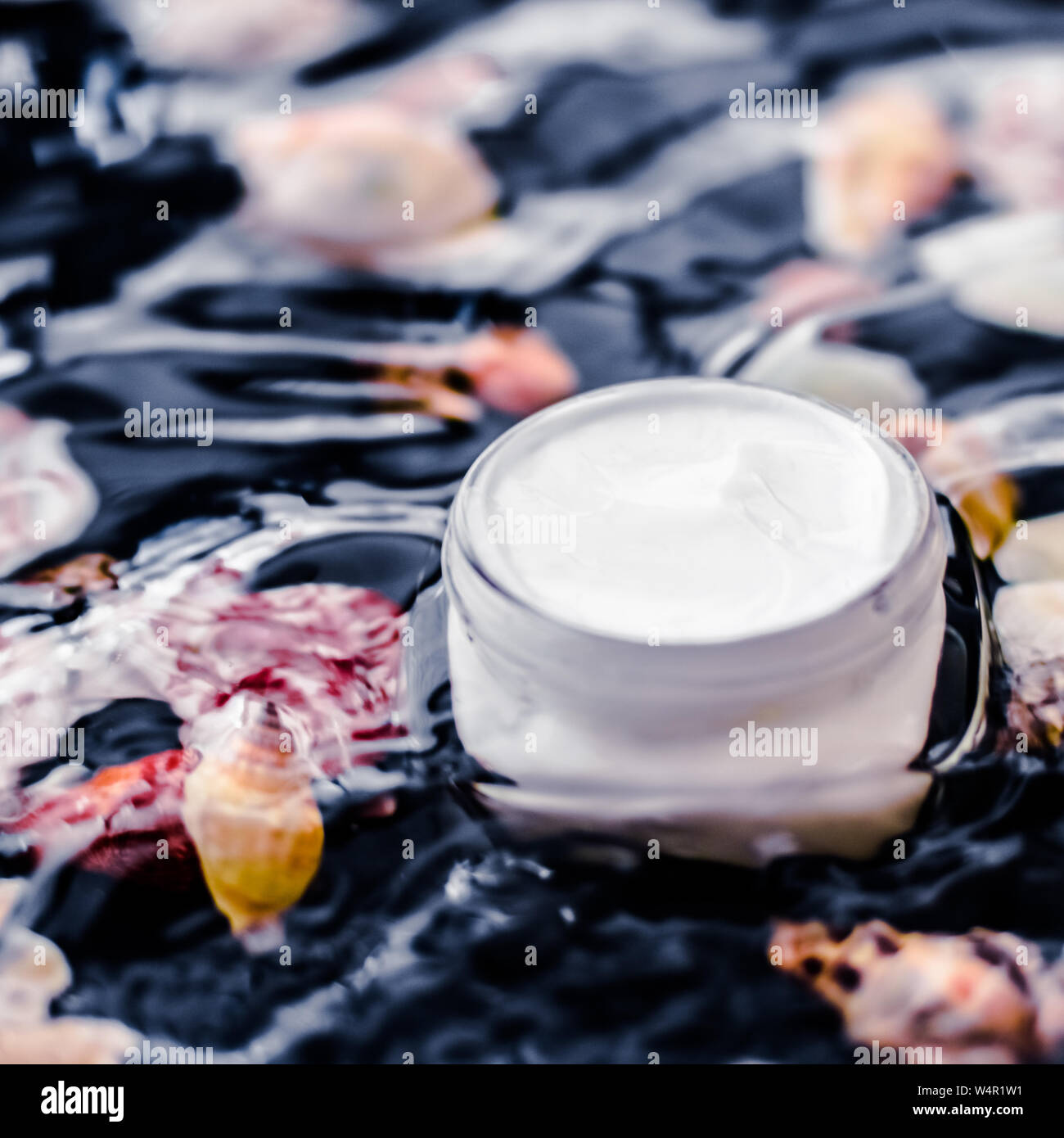 Spa product, organic skin care and natural emulsion concept - Sensitive ...