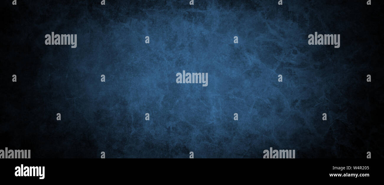 old black and blue vintage background with distressed grunge texture ...