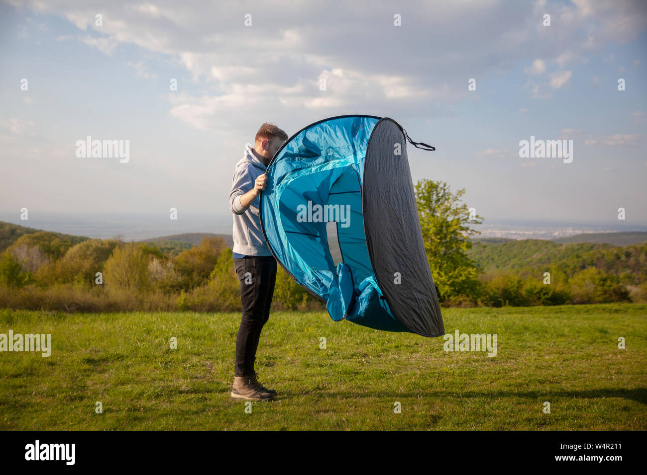 Easy to set up hi-res stock photography and images - Alamy