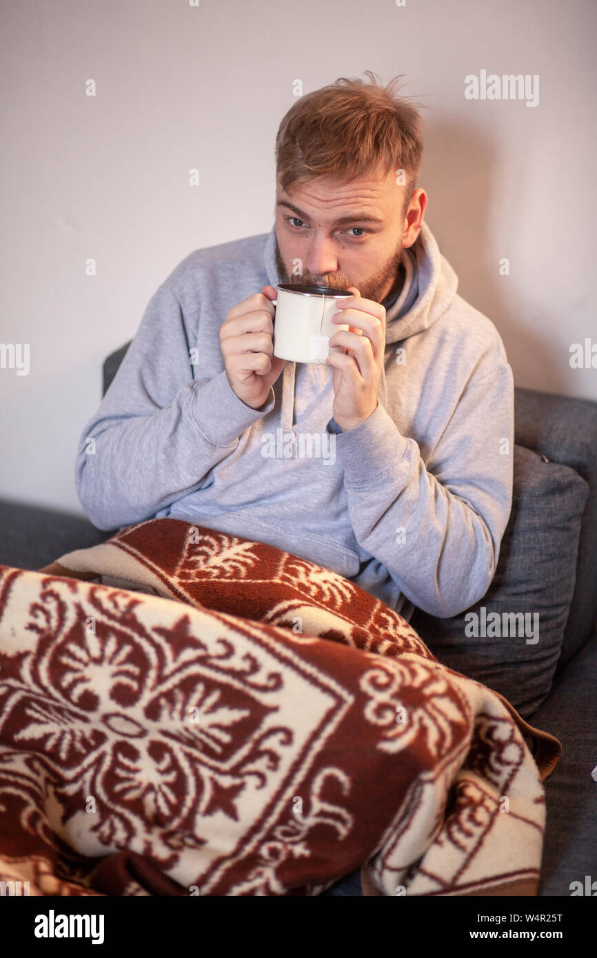Camera sofa tea sick hi-res stock photography and images - Alamy