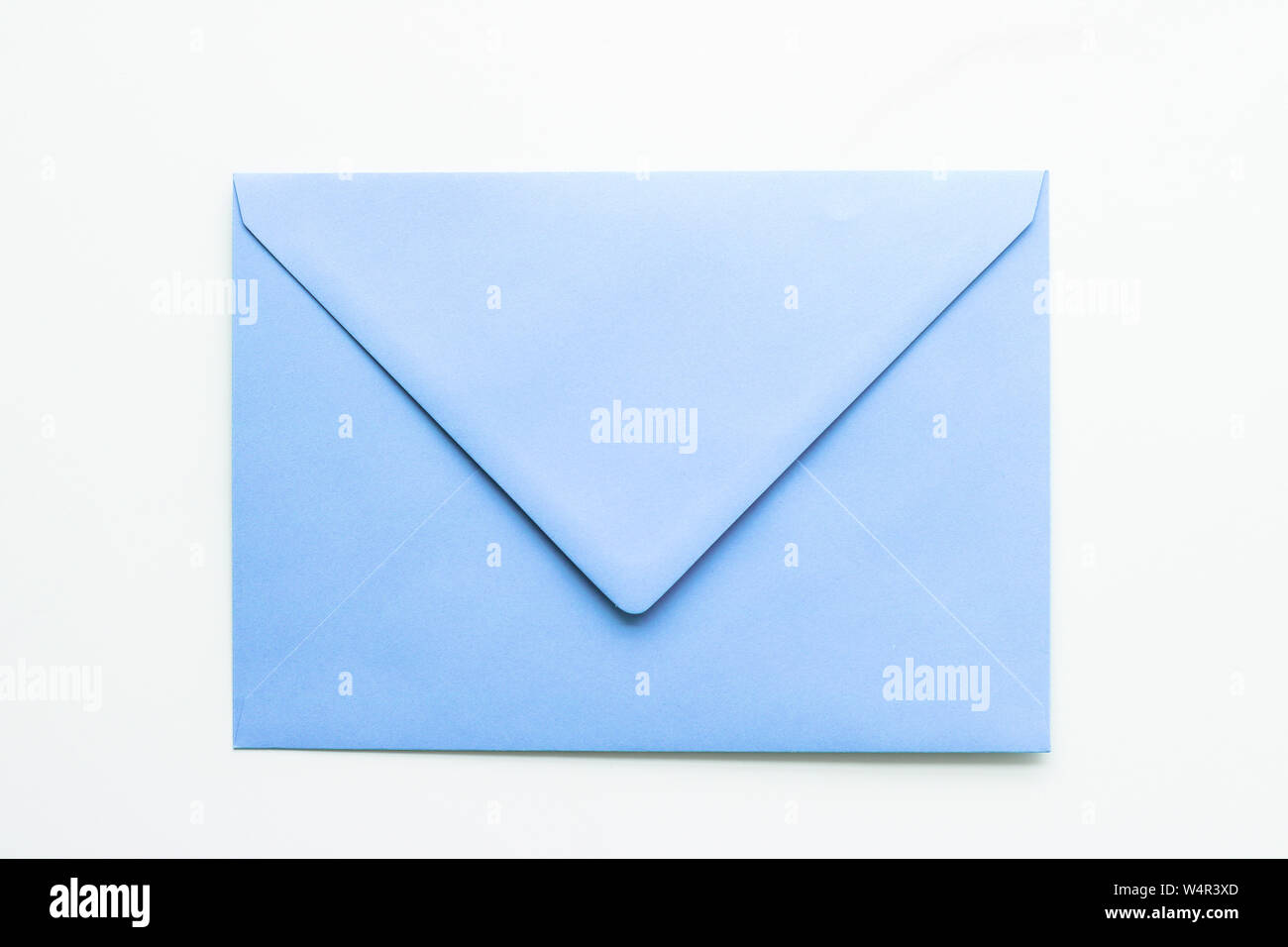Postal service, newsletter and greeting card concept - Blank paper ...