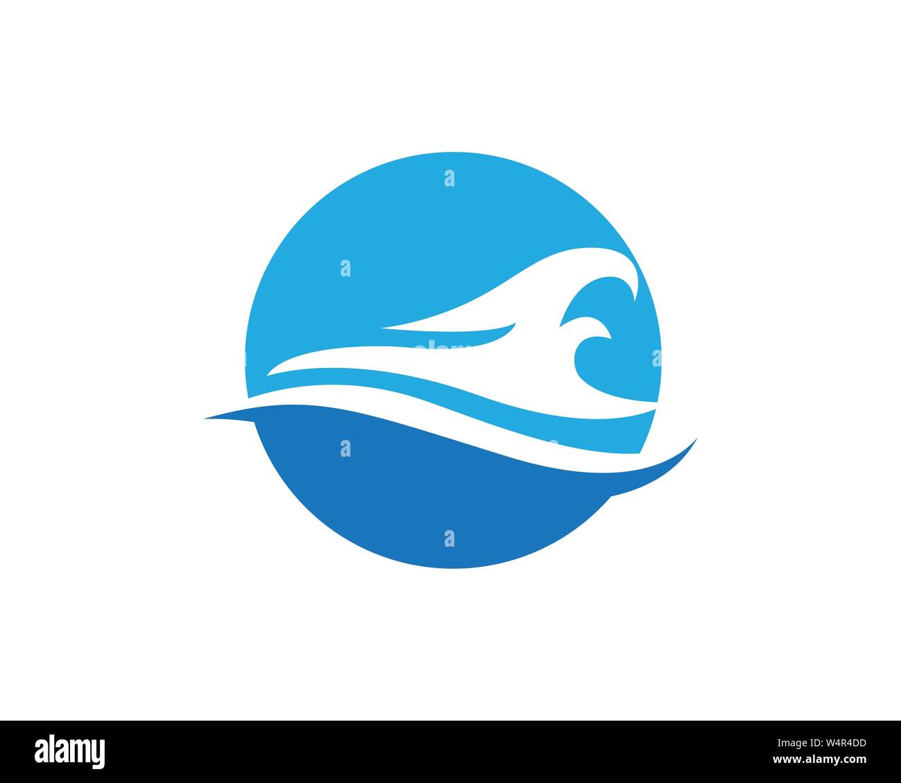 Water wave icon vector illustration design logo Stock Vector Image ...