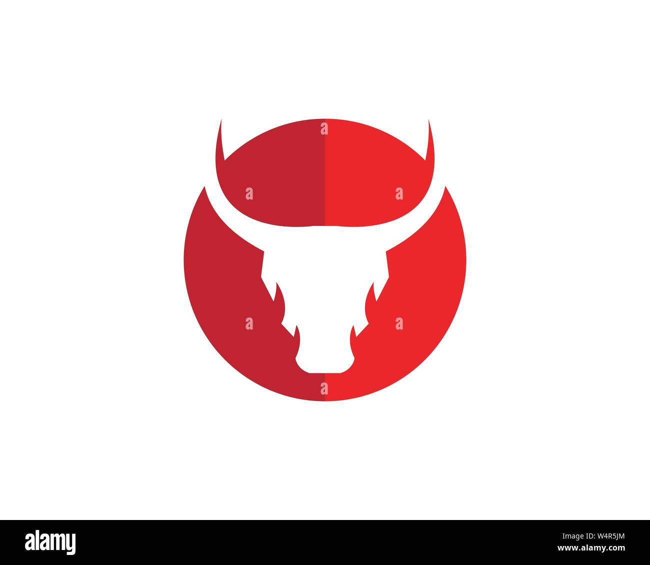 Taurus Logo Template vector icon illustration design Stock Vector Image ...