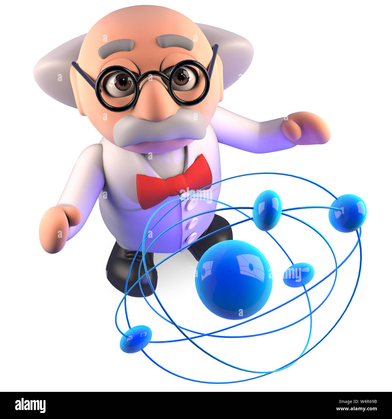 Cartoon atom icon hi-res stock photography and images - Alamy
