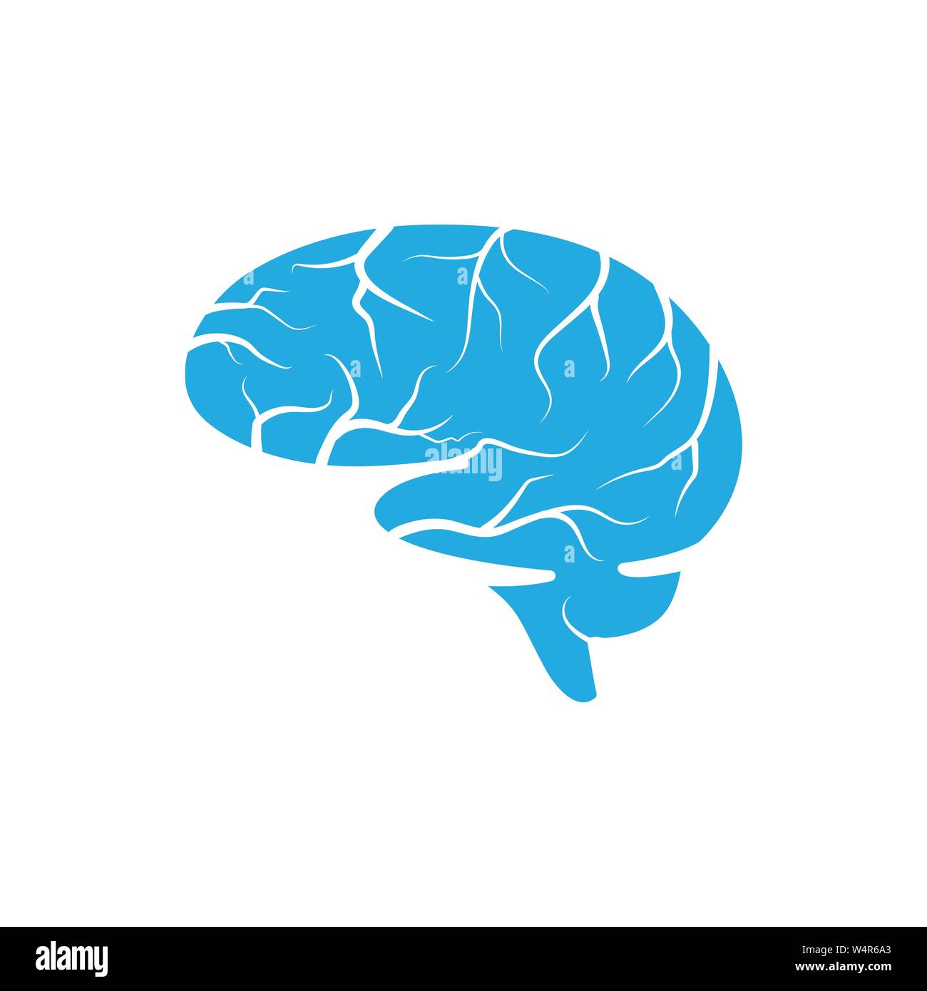 Health Brain vector illustration icon template design Stock Vector ...