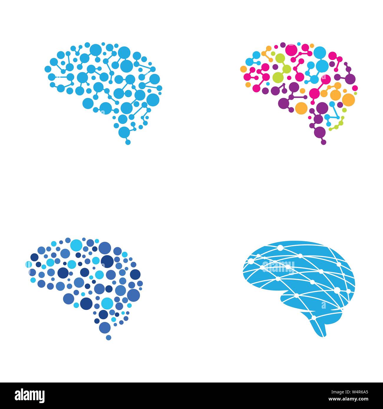 Health Brain vector illustration icon template design Stock Vector ...