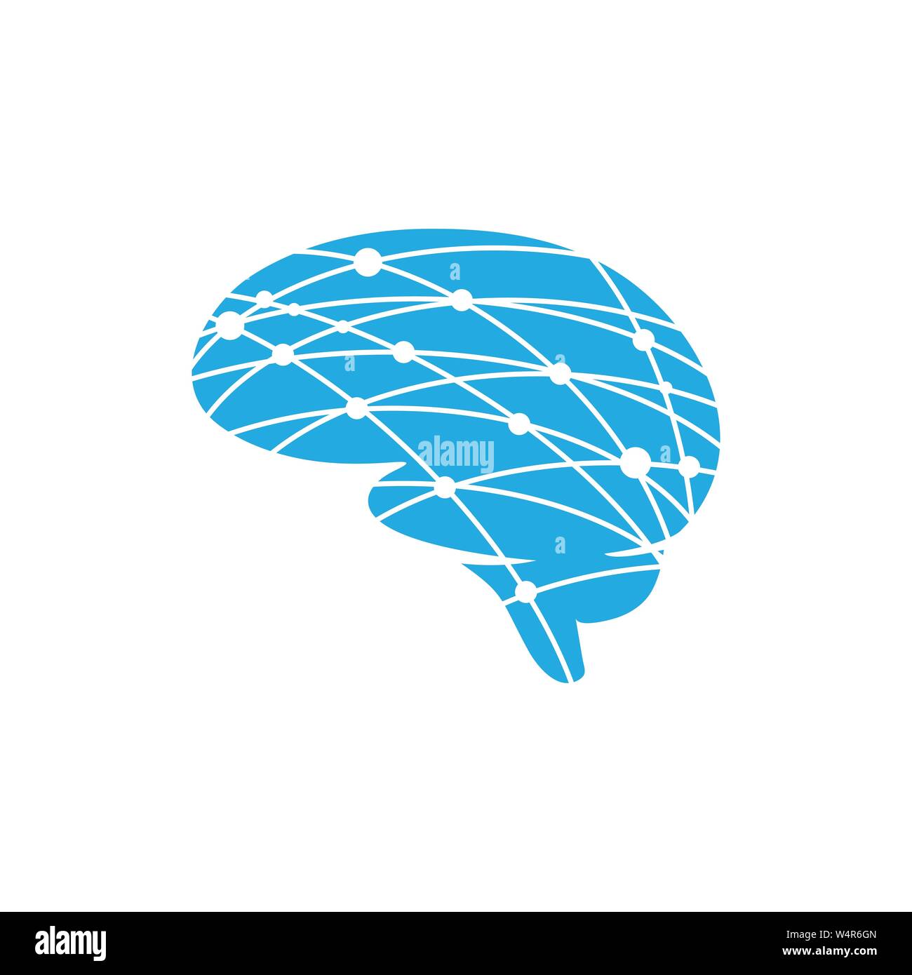 Health Brain vector illustration icon template design Stock Vector ...