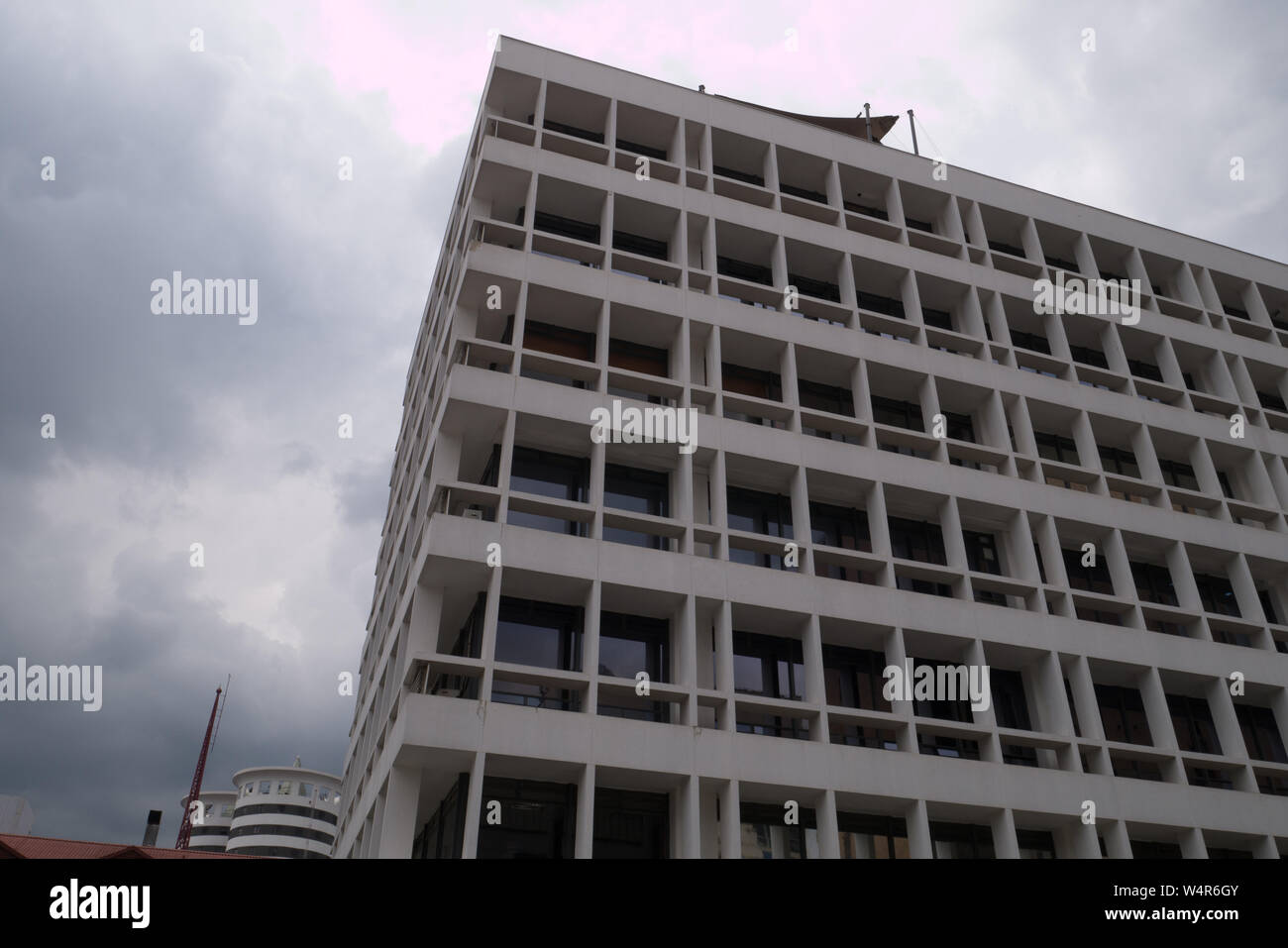 An image of a skyscrapper building in the Nairobi city centre in Kenya ...
