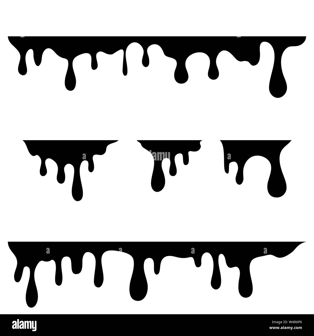 Ink Drop Outline Free Interface Icons