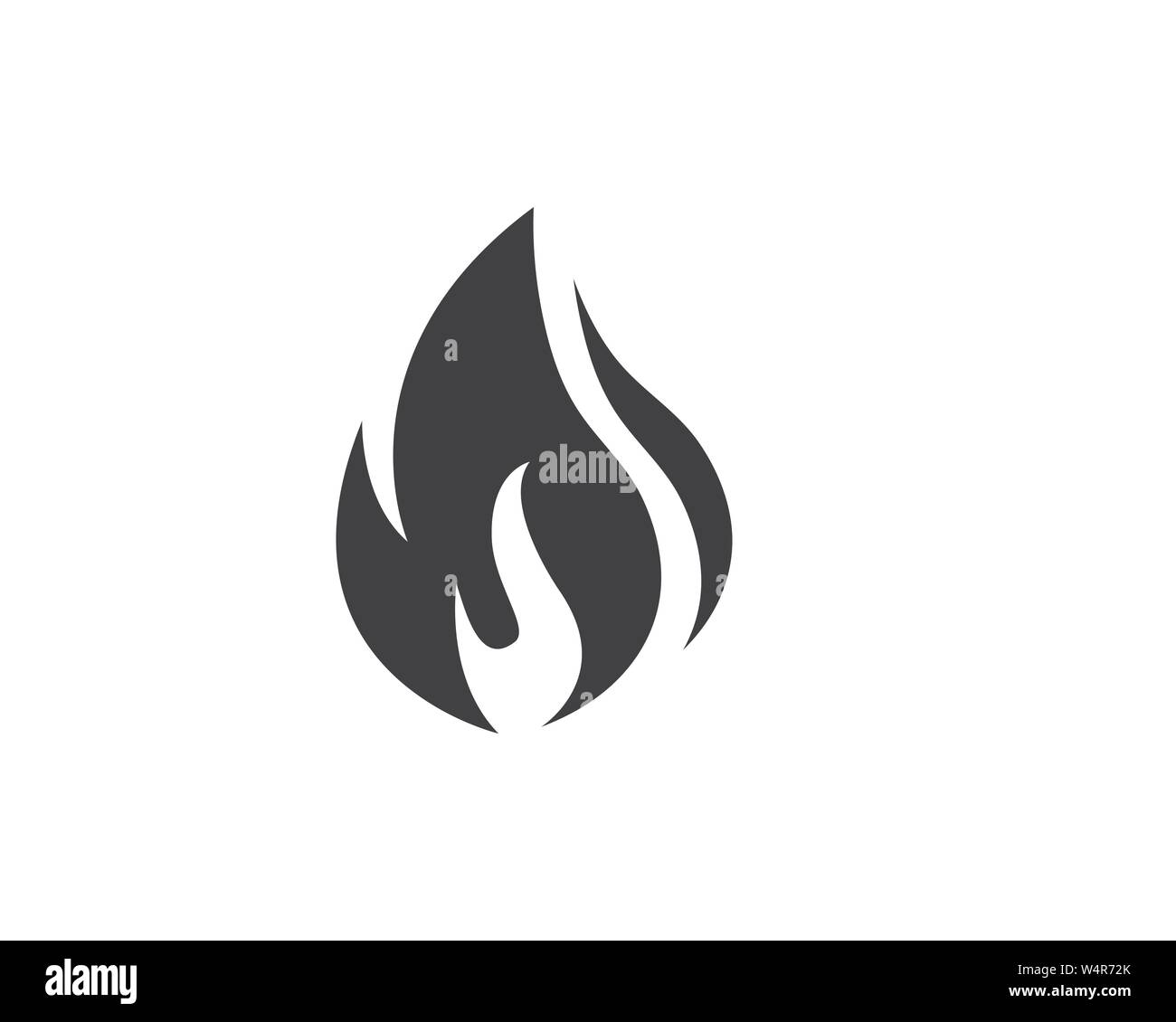 fire flame vector icon design illustration Stock Vector Image & Art - Alamy
