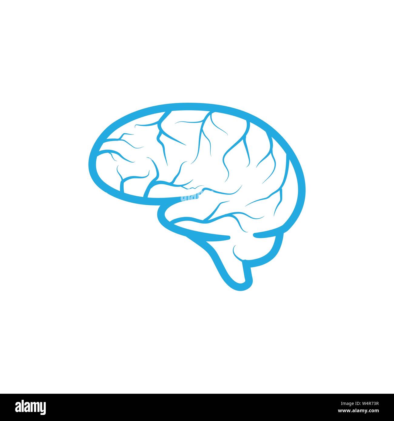 Health Brain vector illustration icon template design Stock Vector ...