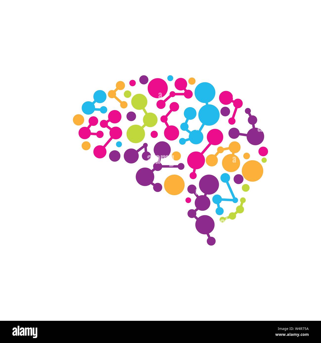 Health Brain vector illustration icon template design Stock Vector ...