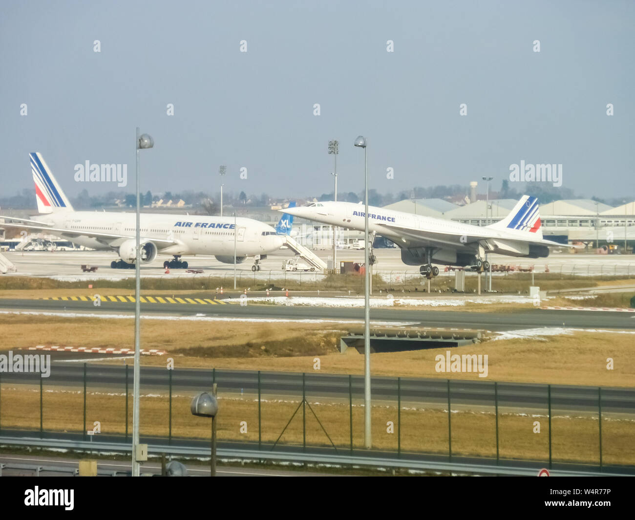 Air France Concorde F-BVFF, Charles De Gaulle Airport, Paris, France ...