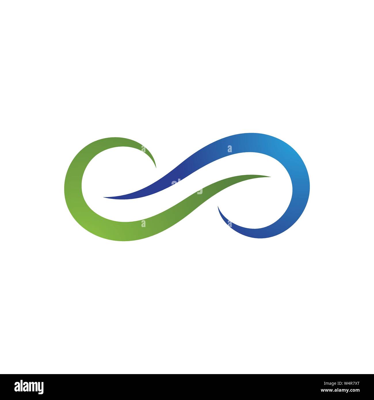 Infinity Design Vector icon illustration Logo template design Stock ...
