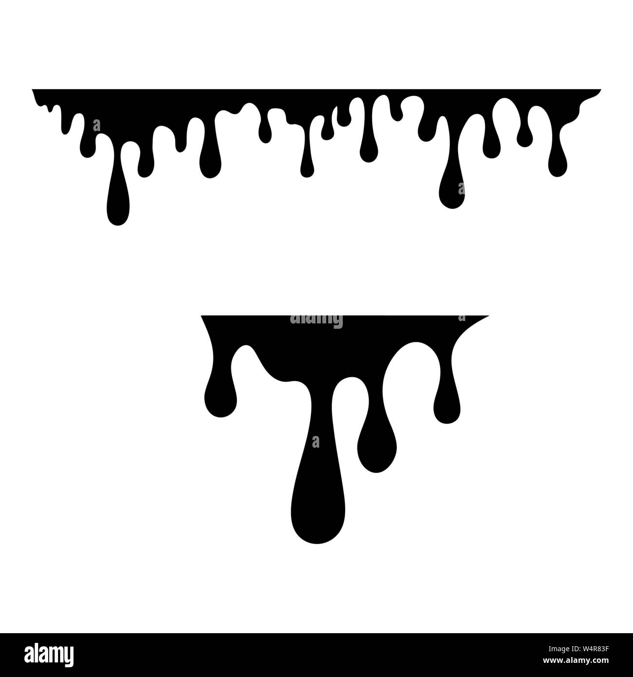 ink drop Vector icon design illustration template Stock Vector Image ...