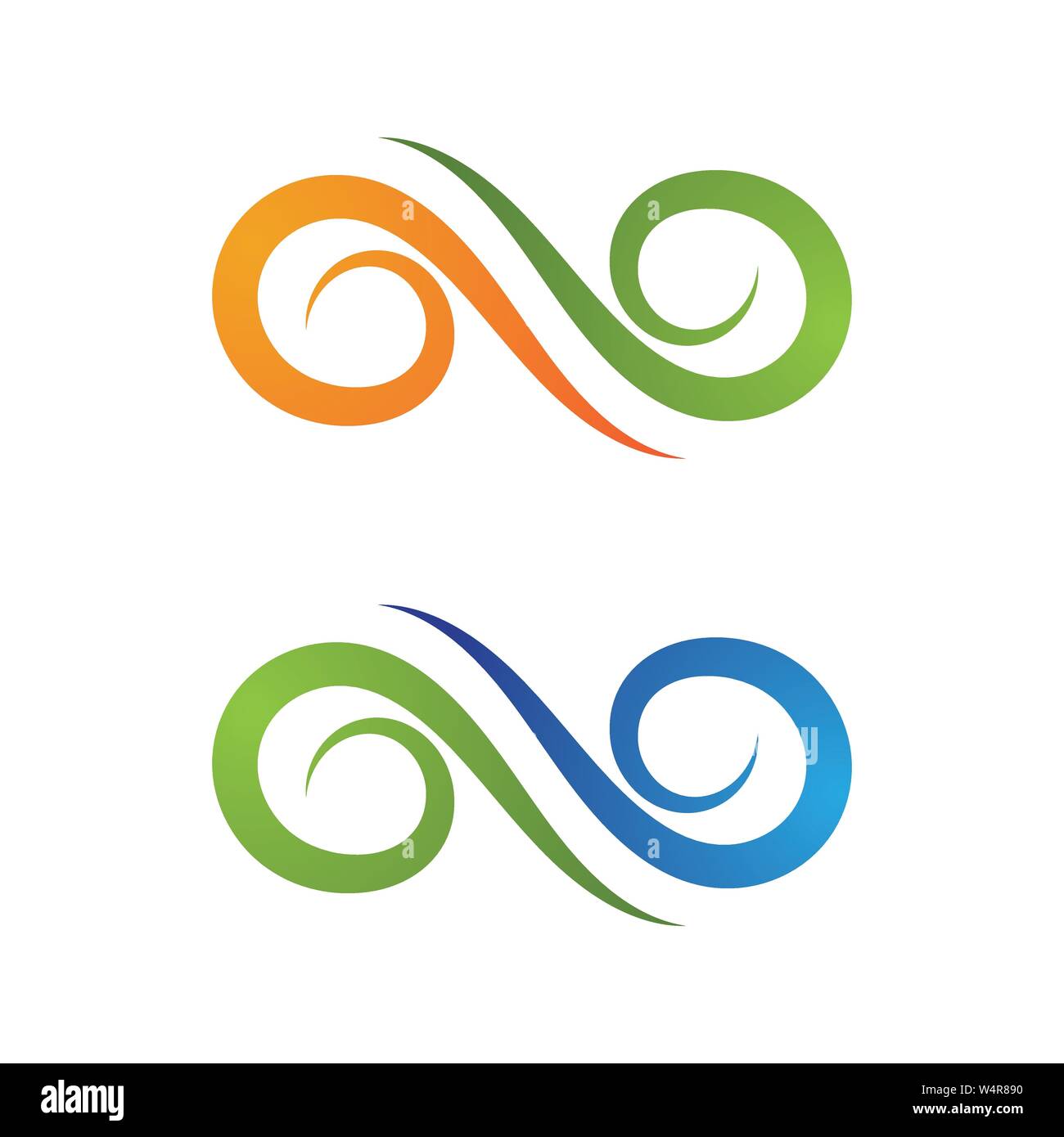 Infinity Design Vector icon illustration Logo template design Stock ...