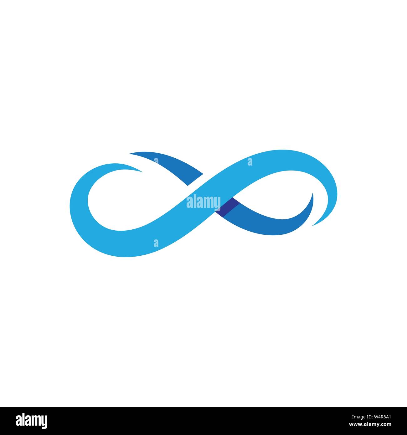 Infinity Design Vector icon illustration Logo template design Stock ...