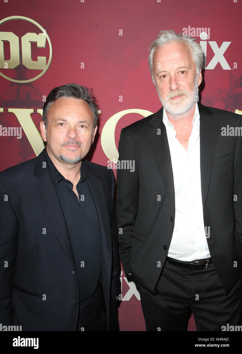 Los Angeles, Ca, USA. 24th July, 2019. Danny Cannon, Bruno Heller, at ...