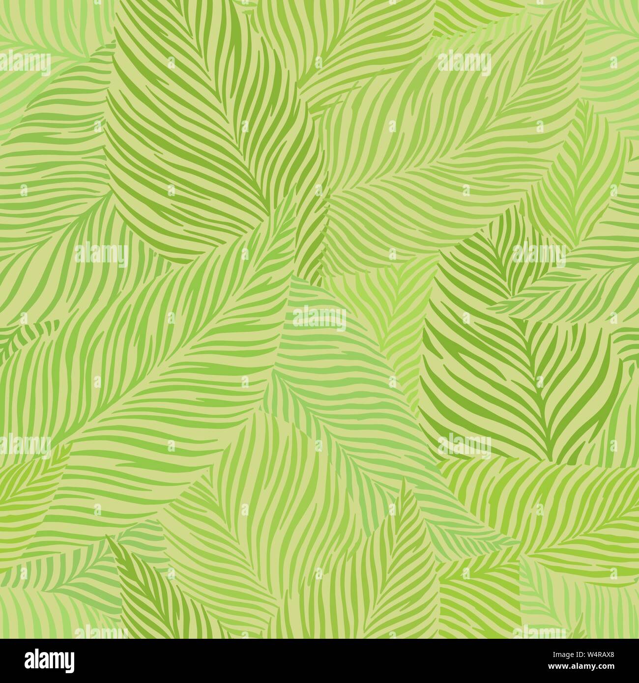 Abstract leaf seamless repeat pattern. Vector illustration background ...