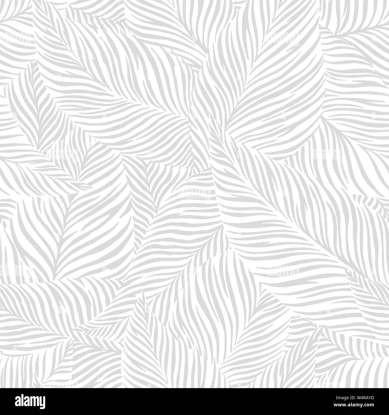 Abstract leaf seamless repeat pattern. Vector illustration background ...