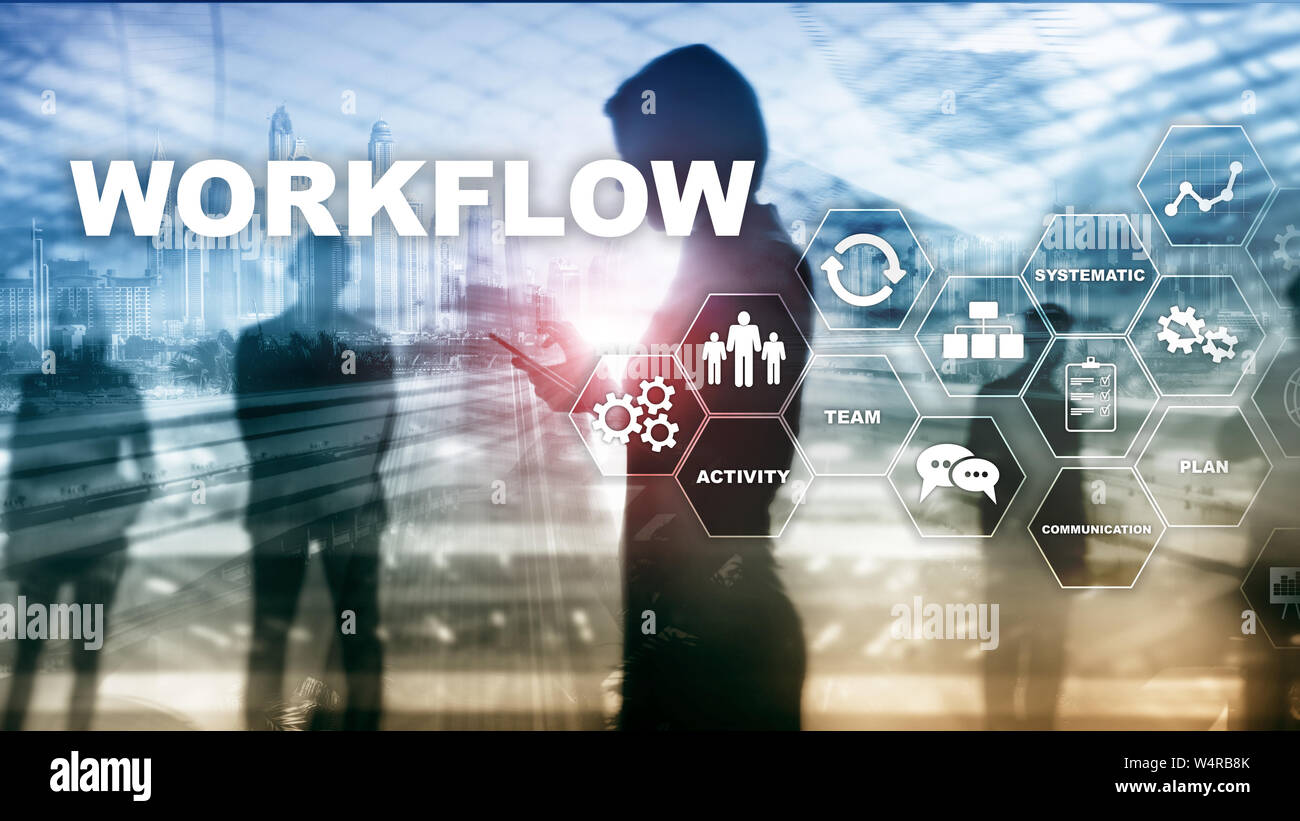 Automation of business workflows. Work process. Reliability and ...