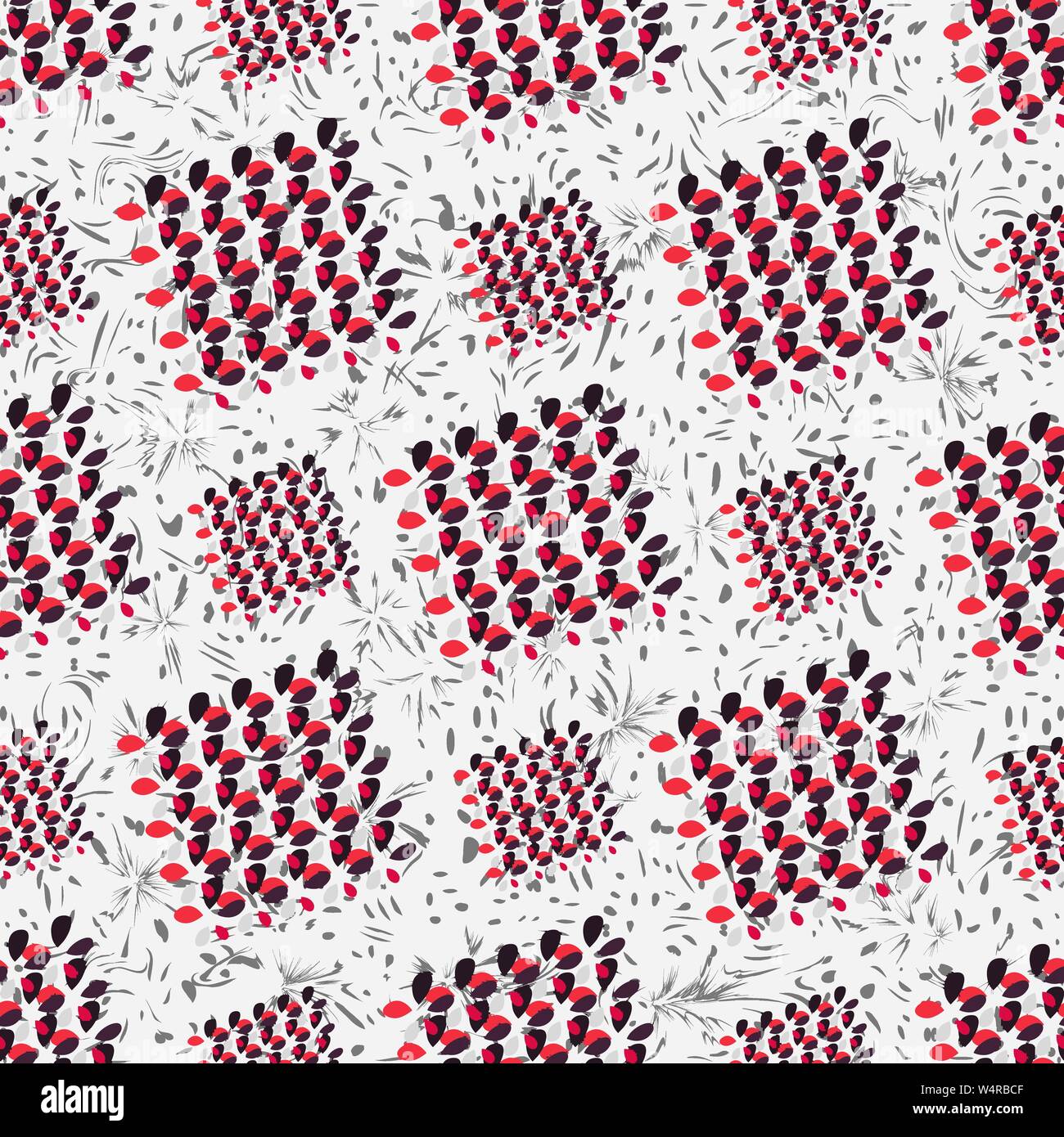 abstract black red objects Stock Vector Image & Art - Alamy