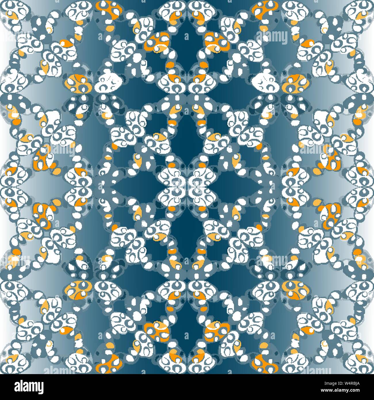 abstract objects in the background illuminated vector illustration ...