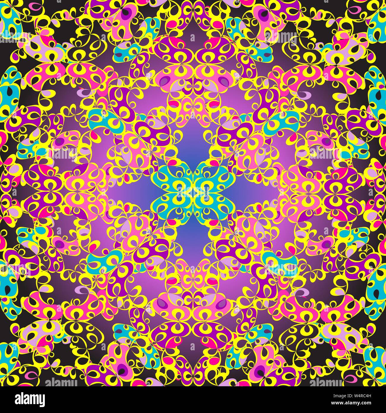 colorful abstract objects background Stock Vector Image & Art - Alamy